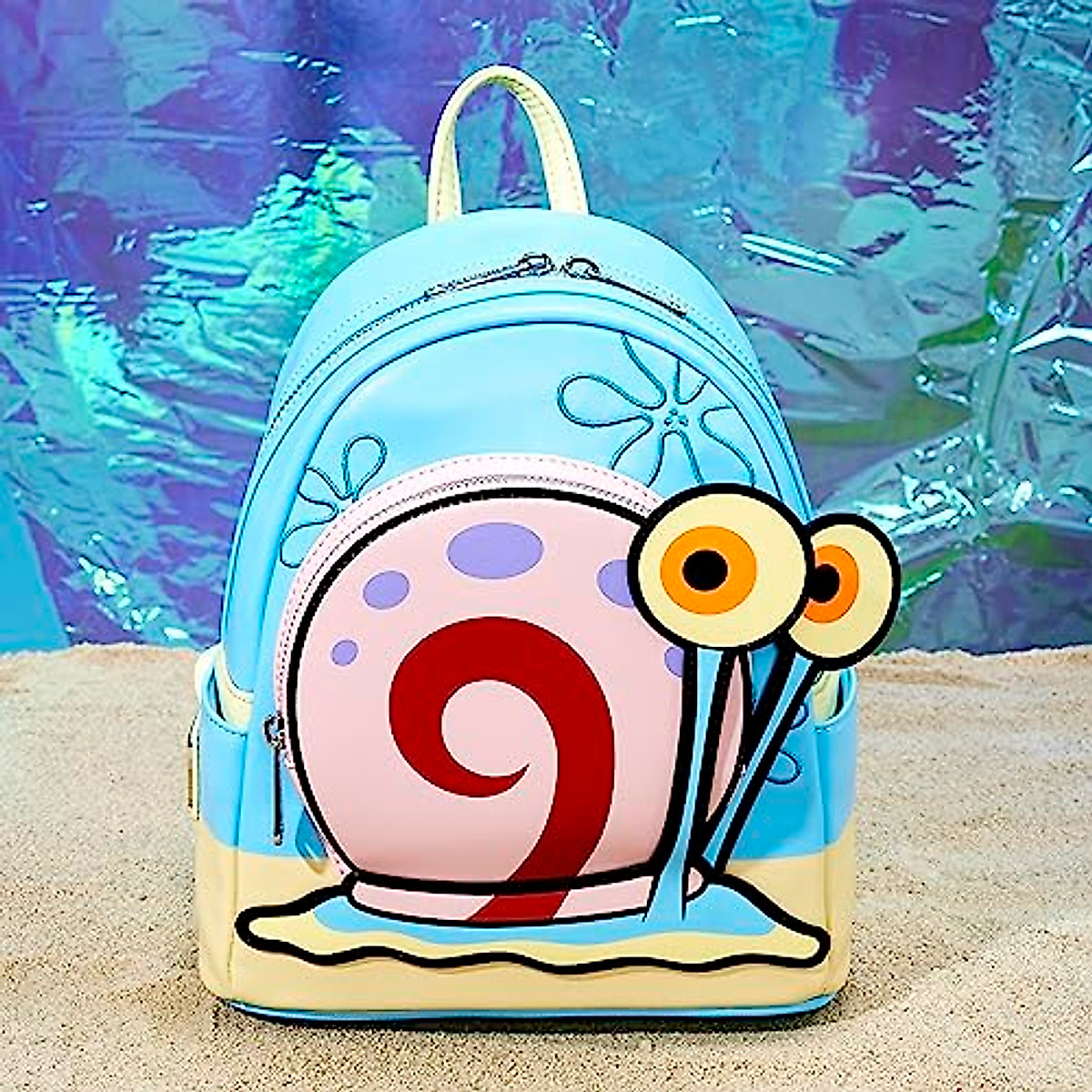 Loungefly Spongebob: Gary Cosplay Mini-Backpack, Amazon Exclusive