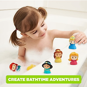 Disney Princess 10 Pc Finger Puppet Set - Party Favors, Educational, Bath Toys, Story Time, Floating Pool Toys, Beach Toys, Finger Toys, Playtime