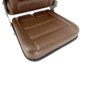 YILIKISS Forklift Seat with Armrest Universal Tractor Seat Comfort Ride Lawn Mower, Garden Tractor UTV/ATV Seat