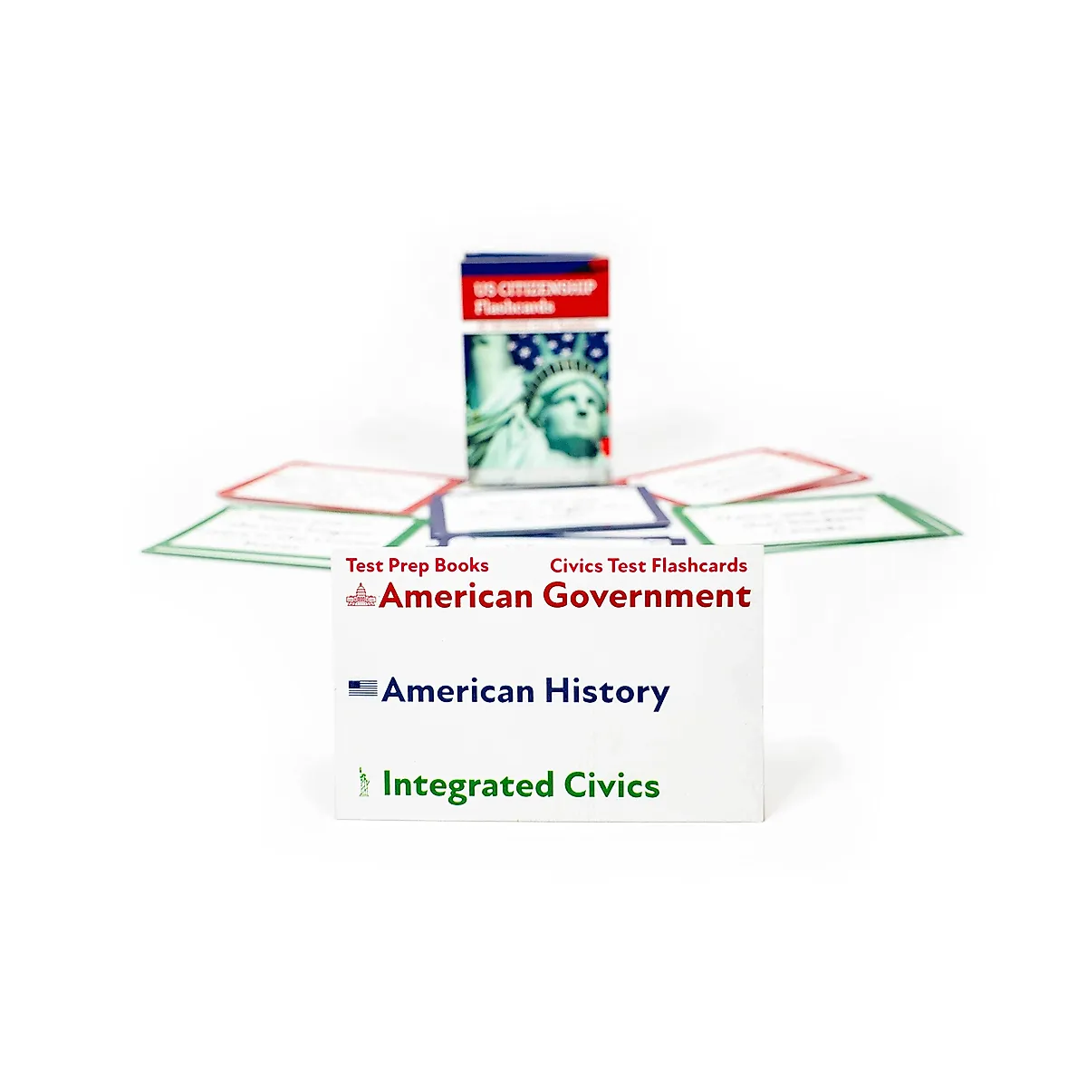 US Citizenship Flash Cards 2025 and 2026: USCIS Naturalization Test Flashcards Study Guide with All 100 Civics Exam Questions and Answers [2nd Edition]