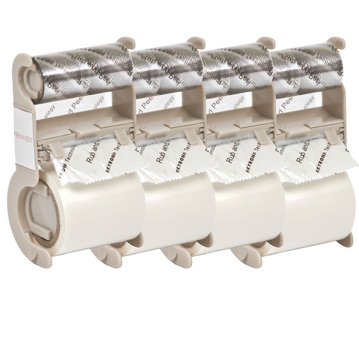 Xyron Permanent Adhesive Refills for X150 Sticker Maker, 1.5" x 20', Refill Cartridges, 4 Pack (AT155-20A)