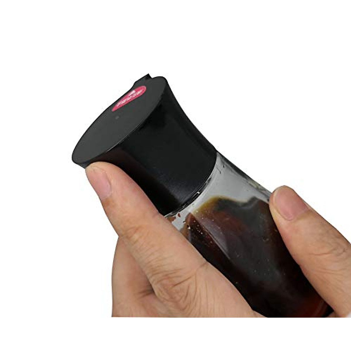 Excelity Cruet Dispenser Set for Olive Oil Vinegar Soy Sauce with Elegant Glass Bottle Kitchen Cooking Barbecue Tool