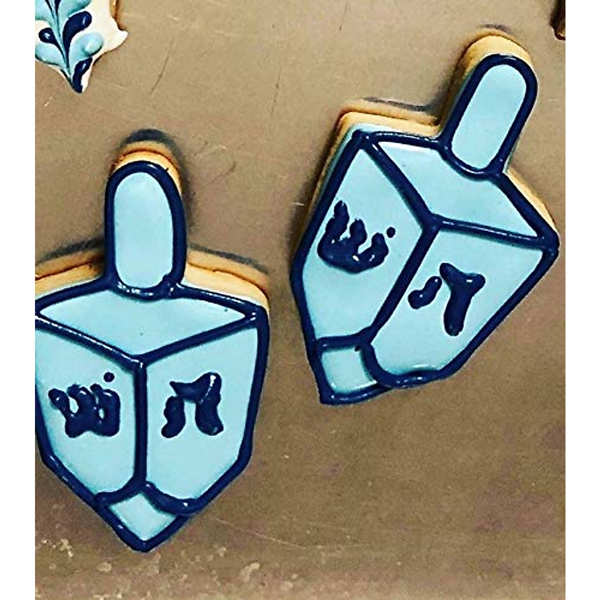 Dreidel Cookie Cutter 4" Made in USA by Ann Clark