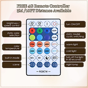 YIEELOG Smart RGB Dimmable Table Lamp Work with Alexa&APP&Remote Control, Bedside Desk Lamp with Charging Ports&Outlet&Phone Stand, Music Sync Nightstand Lamp for Bedroom Living Room Office Dorm