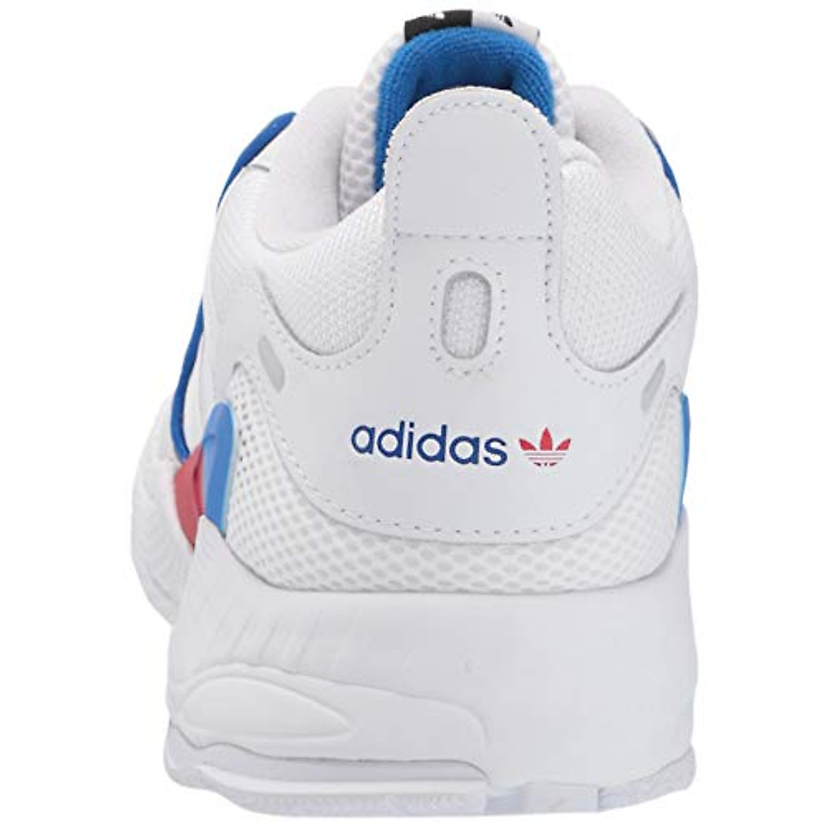 adidas Originals Men's EQT Gazelle Sneaker, White/White/Glory Blue, 4