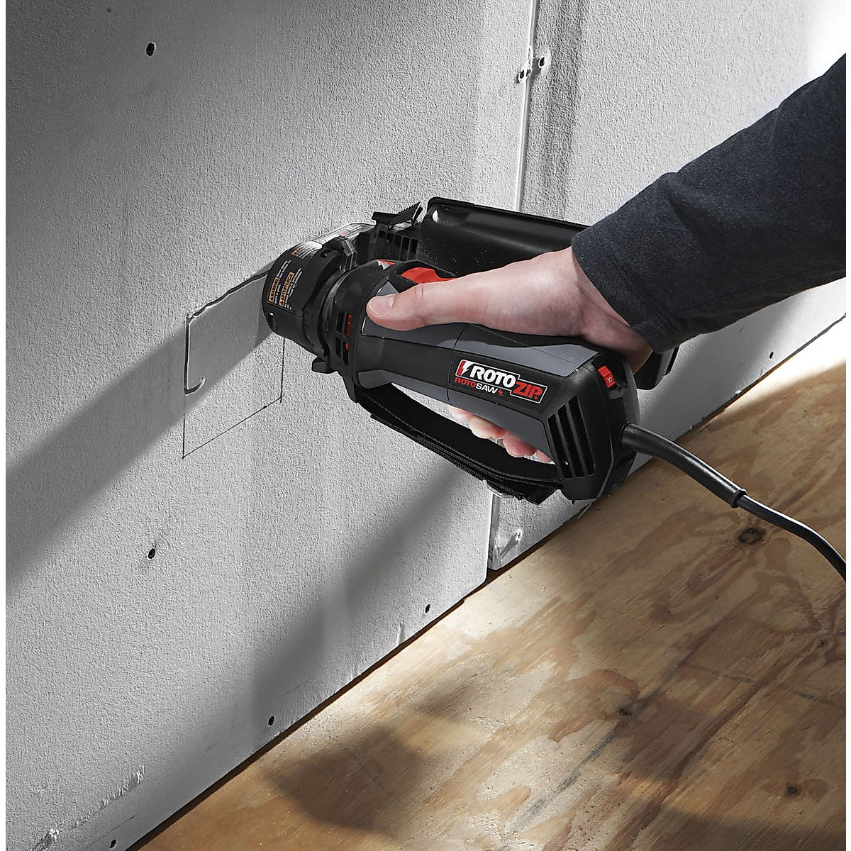 RotoZip DM10-10 Dust Vault Attachment for Spiral Saw Tools, Black