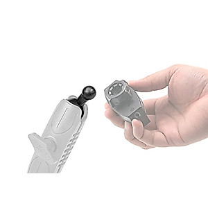 ARKON 25mm Ball to 17mm Ball Adapter - Black - SP25MM17