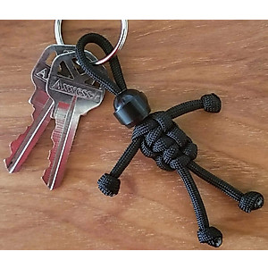 Motobuddy KeyChain for Motorcycles, Scooters, Cars, and Gifts (Black)