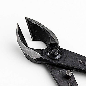 Wazakura Japanese Bonsai Tool Set MADE IN JAPAN, Bonsai Scissors 7inch(180mm) + Concave Branch Cutter 8inch(200mm), Essential Starter Kit