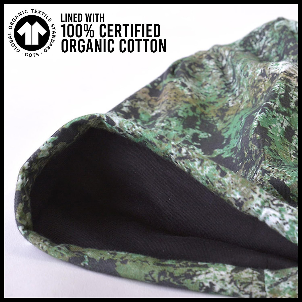 CHARM Mens Slouchy Organic Beanie - Cotton Baggy Oversized Hipster Hat Womens Chemo Cap Flower Gray