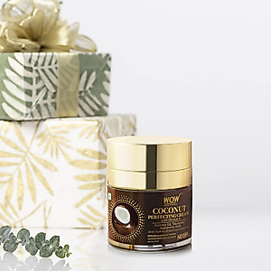 WOW Skin Science Coconut Facial Perfecting Moisturizer Face Cream, Facial Skin Care Products, Anti-Aging Face Moisturizer for Women and Men, No Sulphate, Paraben, Silicone, Mineral Oil (50 ml)