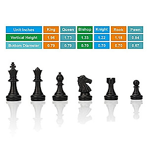 QuadPro Magnetic Travel Chess Set with Folding Chess Board Educational Toys for Kids and Adults, 2 Players