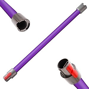 Qygba Replacement Wand Tube for Dyson Stick V15 V11 V10 V8 V7 Vacuum Parts, Extension Vacuum Replacement Parts, 28.7 In (Purple)