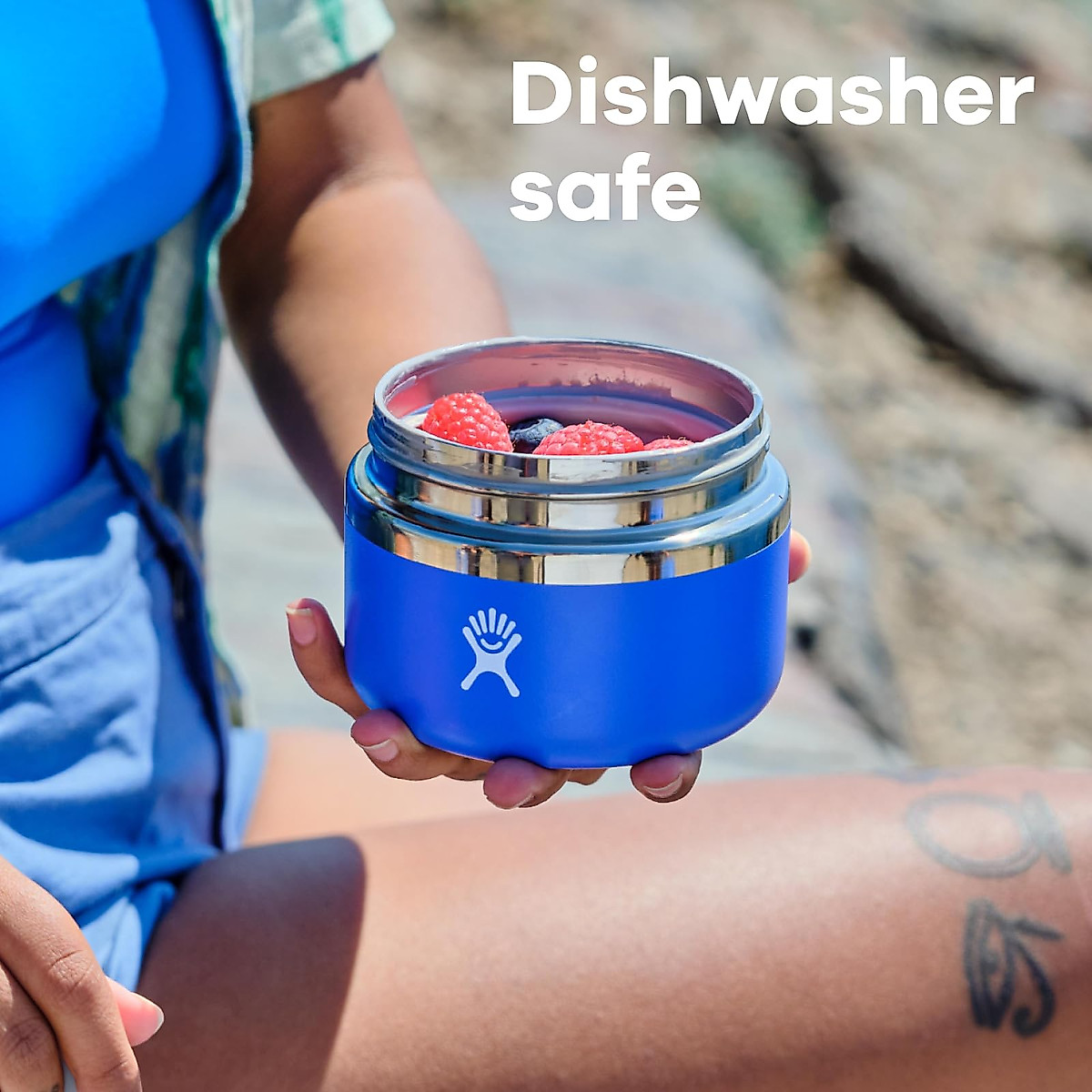 Hydro Flask 20 OZ Insulated Food JAR BlackBerry