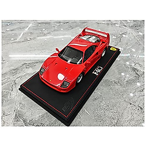 APLIQE Scale Model Vehicles for Ferrari F40 Ferrari Automatic Transmission Limited Edition Simulation Resin Car Model 1 18 Sophisticated Gift Choice