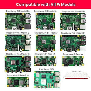STEADYGAMER - 32GB Raspberry Pi Preloaded (Noobs) SD Card | 4, 3B+ (Plus), 3B, 2, Zero Compatible with All Pi Models