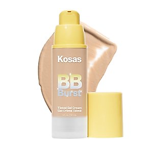 Kosas BB Burst Tinted Face Gel Cream - Supports Healthy Collagen, Smoothes Skin, Hydrates & Moisturizes - Lightweight Buildable Coverage - Medium Neutral 23, (1 Oz/30 ML)
