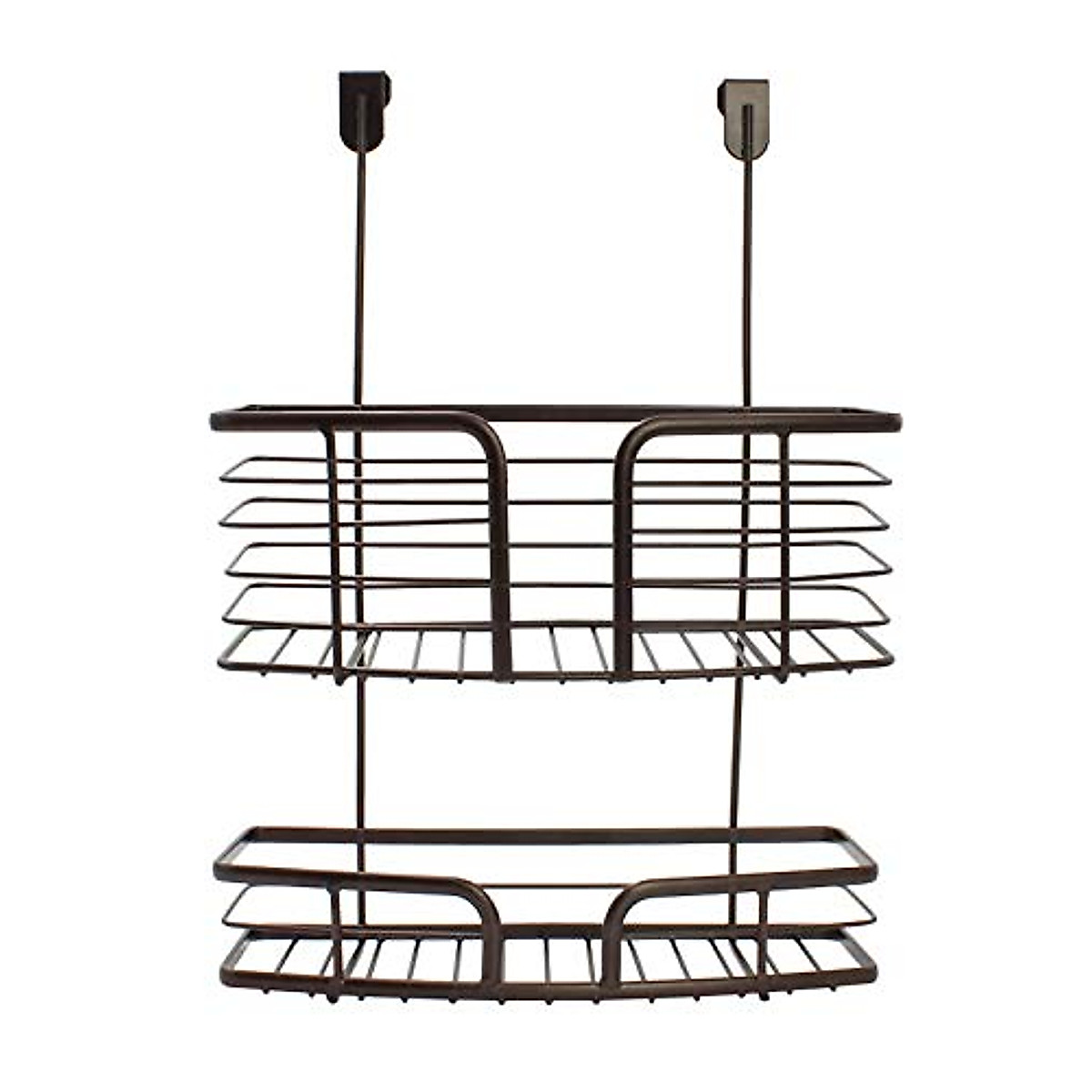 Over The Cabinet Door Iron Bathroom Pantry Organization Shelves Laundry Room Storage Kitchen Rack Shelf Space Saver