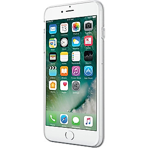 kate spade new york Protective Hardshell Case for iPhone 8 Plus, iPhone 7 Plus, iPhone 6s Plus & iPhone 6 Plus - Hollyhock Floral Clear / Cream with Stones