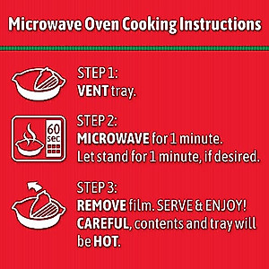 HORMEL COMPLEATS Roast Beef & Mashed Potatoes With Gravy Microwave Tray, 9 Ounce (Pack of 6)