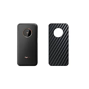 Puccy 2 Pack Back Protector Film, compatible with GIGASET GX6 PRO Black Carbon Fiber Guard Cover Skin （ Not Tempered Glass Front Screen Protectors ）