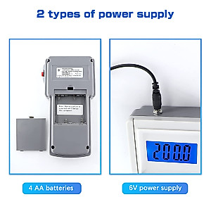 BriSunshine Lab Turbidity Meter, Handheld Portable Turbidimeter for Testing Turbidity of Liquids, Measuring Range 0-200 NTU, ISO 9001 Certification Compliant