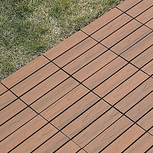 1Pcs Decoration of Household Splicing Solid Wood Flooring, Terrace, Courtyard, Outdoor Ground, Balcony Renovation