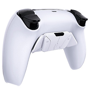 Turn RISE to RISE4 Kit – Redesigned Solid White K1 K2 K3 K4 Back Buttons Housing & Remap PCB Board for PS5 Controller eXtremeRate RISE & RISE4 Remap kit - Controller & Other Accessories NOT Included