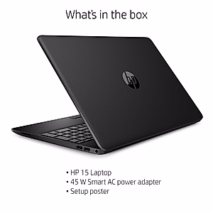 HP 2022 Newest Notebook 15 Laptop, 15.6" Full HD Screen, Intel Celeron N4020 Processor, 16GB DDR4 Memory, 1TB SSD, Online Meeting Ready, Webcam, Type-C, RJ-45, HDMI, Windows 10 Home, Black