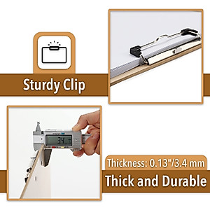 Mr. Pen- Clipboard, 11.5x17 Inches, Horizontal Wooden Clipboard, Extra Large Clipboard, Horizontal Clipboard, Art Clipboard, Drawing Board, 11x17 Clipboard, Lap Board, Landscape Clipboard