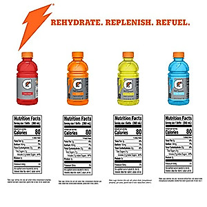 Gatorade Classic Thirst Quencher, Variety Pack, 12 Fl Oz (Pack of 72)