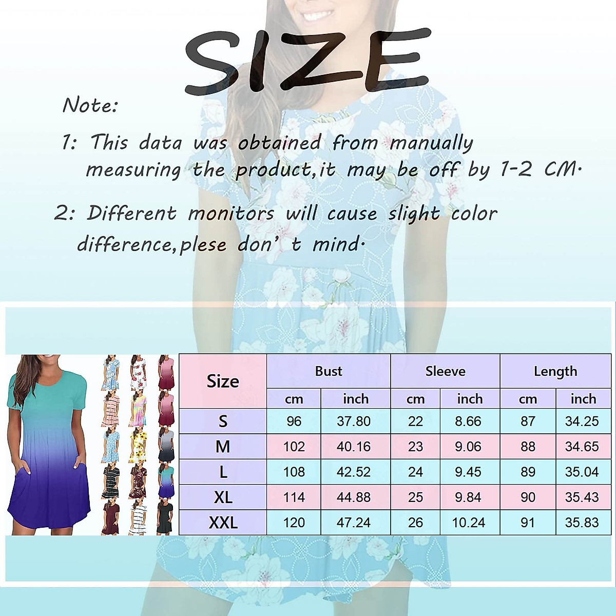 Office Dresses for Women for Work Ruffle A-Line Casual Dress Floral Short Sleeve Midi Dress Pink