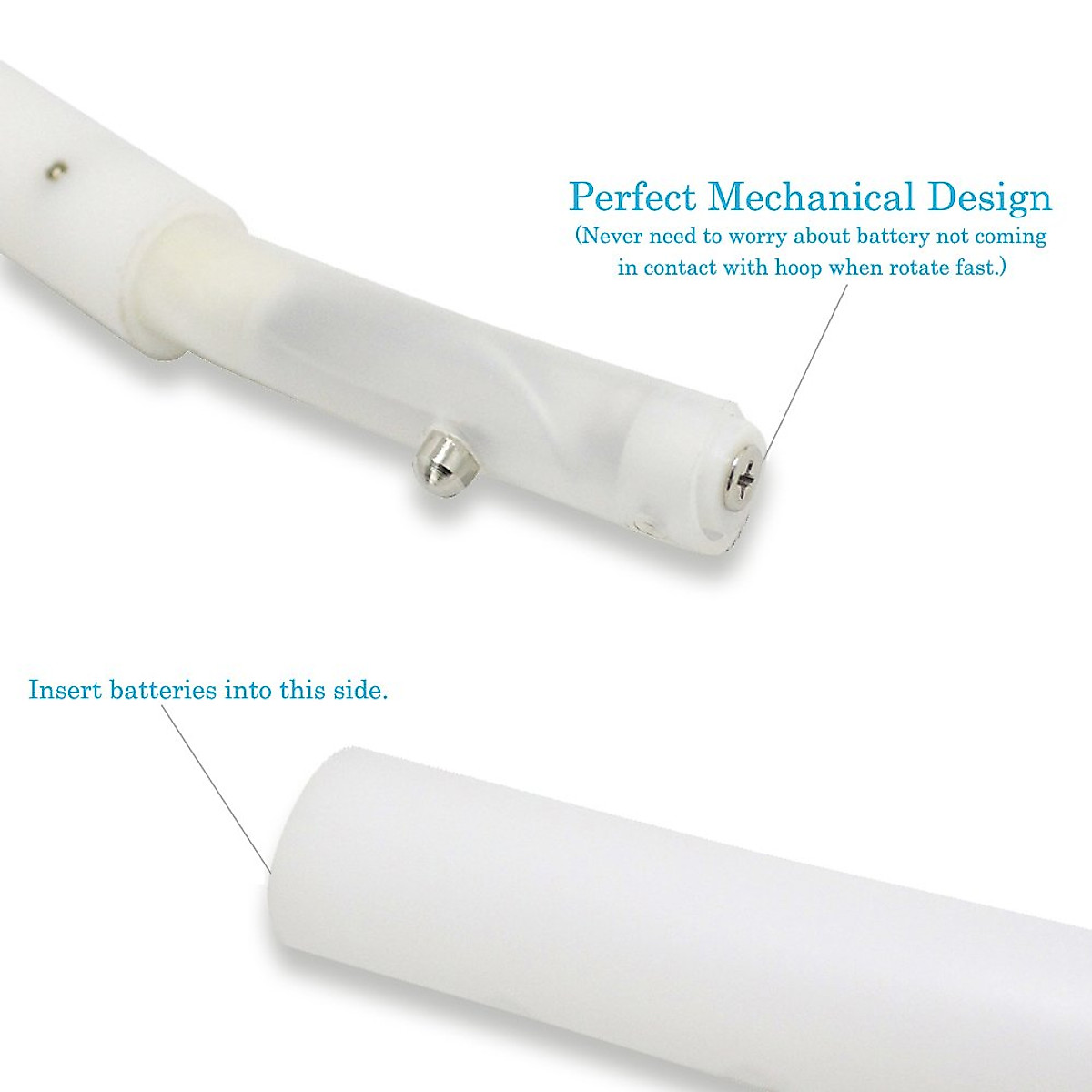 36 inch LED Hula Hoop, willway 28 Color Strobing and Changing Hula Hoop for Kids and Adults - Lightweight & Collapsible (28 inch)