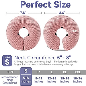 Loflaze Soft Inflatable Dog Cone Collar for Large Medium Small Dogs Cats After Surgery - Dog Neck Donut, E Collar, Elizabethan Collar Alternatives for Dogs Recovery