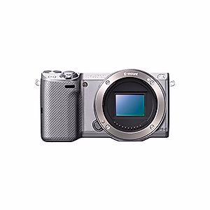 Sony NEX-5TL/S Mirrorless Digital Camera with 16-50mm Power Zoom Lens (Silver)