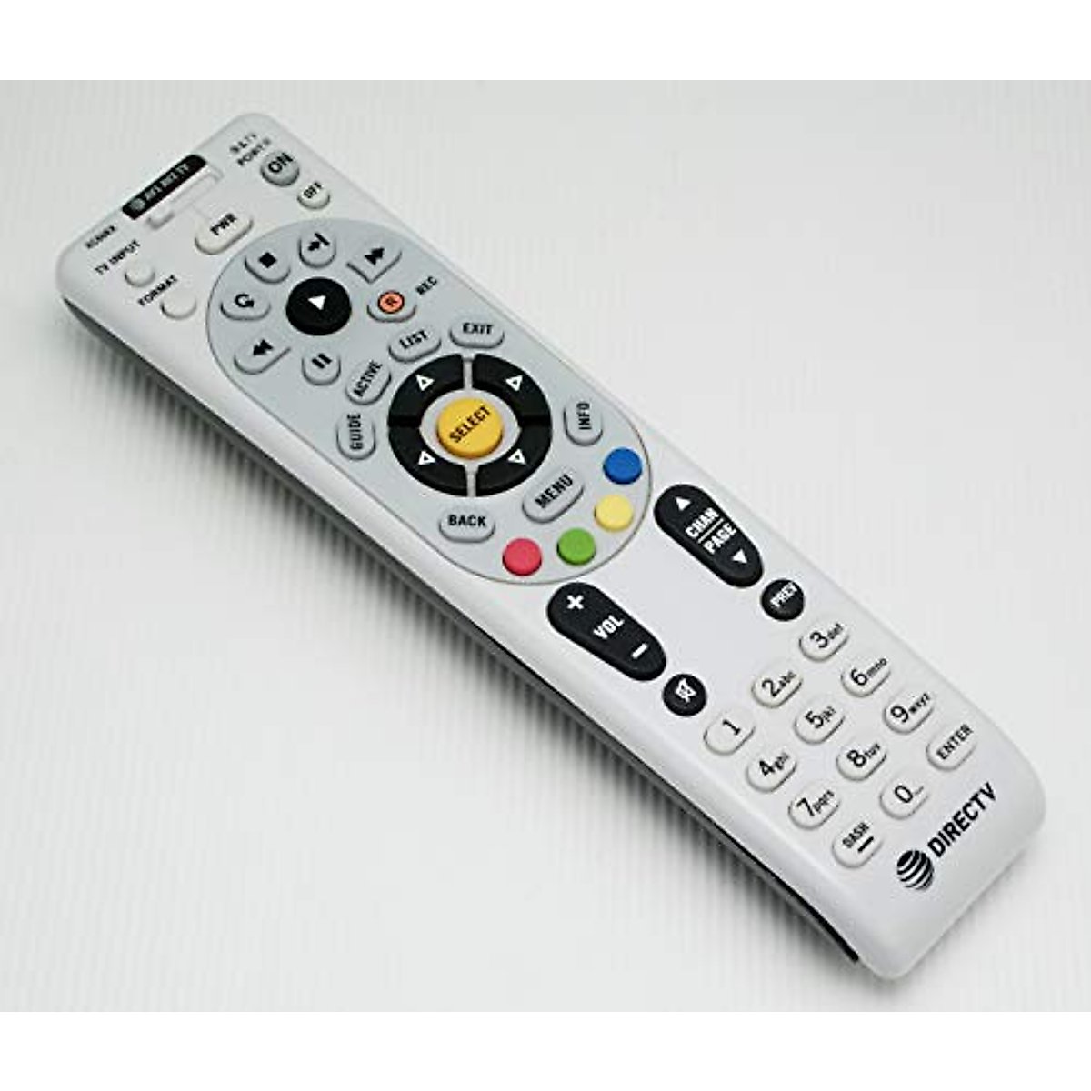 ReplacementIR Remote Control for DIRECTV RC66RX RC65R 4-Device LCD LED HDTV Plasma TV TVs A/V Receiver