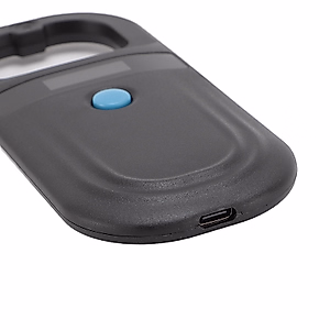 Pet Microchip Reader, FDX B Animal Universal Microchip Tag Reader Scanner, Pet Microchip Scanner, 300mAh (Black)