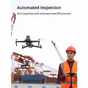 DJI Mavic 2 Enterprise Advanced - Compact Commercial Drone with Thermal and Zoom Dual-Camera, and Spotlight and Loudspeaker Attachments Built for Search & Rescue, Fire Fighting, Inspection, and More