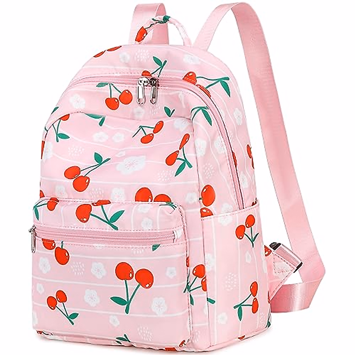 CAMTOP Mini Backpack Girls Teens Cute Cherry Small Backpack Purse Casual Travel School Bag