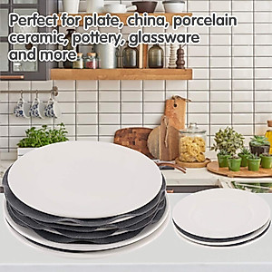 Soft Felt Plate Protectors, Set of 30 and 2 Different Size, Plate Separators Pads China Storage Dividers Protectors Dish Protectors Pads for Protecting and Stacking Your Cookware