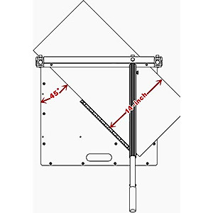 MantisTol 20-inch Pro Flooring Cutter MC-510,For Laminate, Carpet tile, Siding,Rigid Core Vinyl Plank and more；Will be sold out!