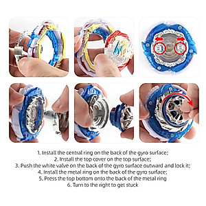 Bey Burst Starter DB B-199 Gatling Dragon .Kr.Cm'-10 Booster Superking Battling Toys Gaming Tops Gyro Spinning Brust Toy (B-199)