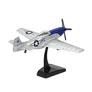 Iconikal 1:48 Scale Easy Assemble Model Airplane Kit, P-51 Mustang