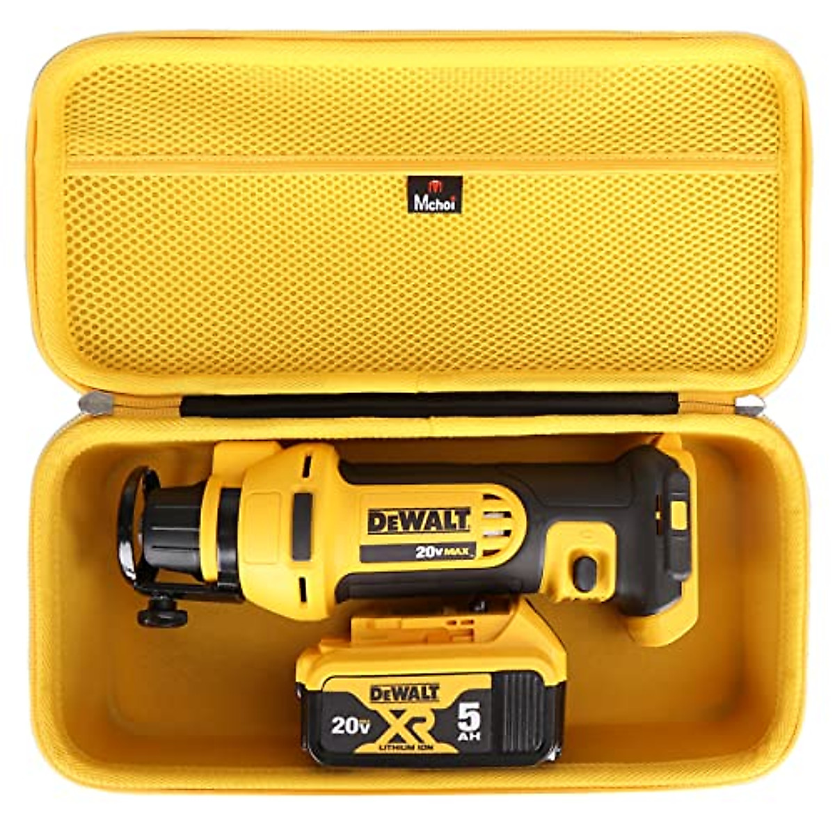 Mchoi Hard Carrying Case Fits for DEWALT 20V MAX Drywall Cutting Tool DCS551B, Case Only