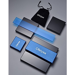 Ofeiyaa 9Pcs 14G Dangle Belly Button Rings Skull Butterfly Heart CZ Navel Rings Barbell Body Piercing Jewelry for Women