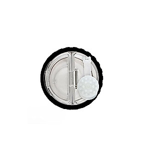 Dexas Popware for Pets Snack Duo Dual Chambered Hydration Bottle and Snack Container with Collapsible Pet Cup, Green