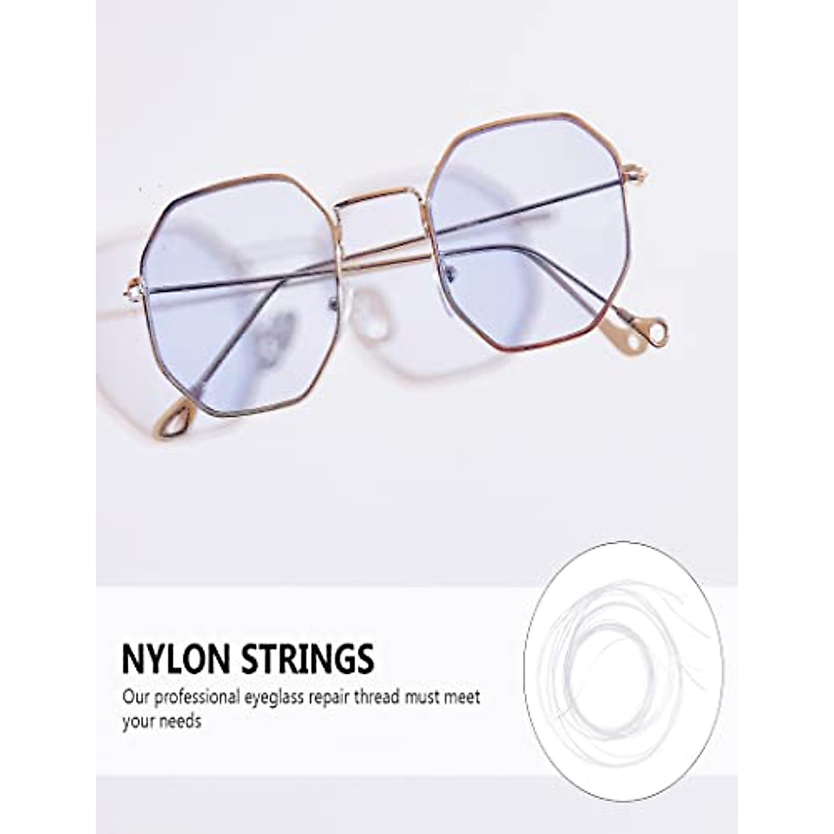 TEHAUX 3 Packs Glasses Repair Thread Eyeglass Repair Tool Glasses Accessories