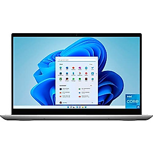 Dell 2022 Inspiron 7506 2-in-1 15.6" FHD Touch Laptop, Intel Core i5 1135G7, 8GB RAM, 256GB SSD, Backlit Keyboard, Iris Xe Graphics, MaxxAudio Pro, Fingerprint Reader, Silver, Windows 11