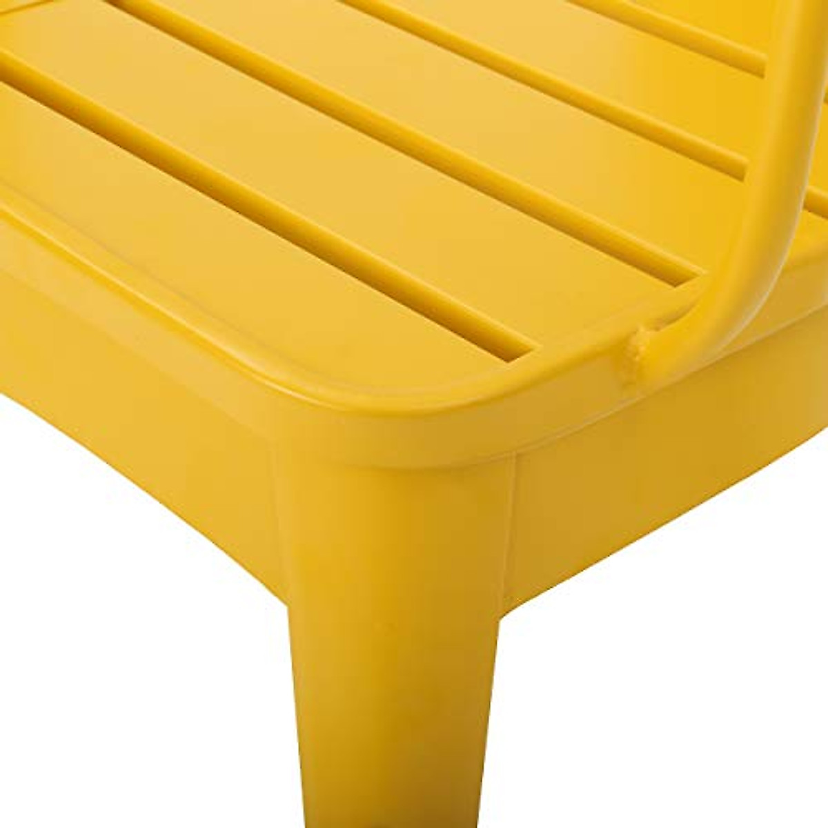 Christopher Knight Home Colmar Outdoor Iron Bistro Set, 3-Pcs Set, Matte Yellow