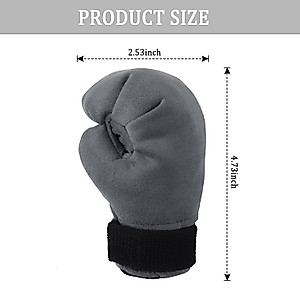 Aokdom Car Gear Shift Cover,Boxing Shift Knob Cover for Decorate & Protect Car Interior Accessories,Shift Cover Fits Car Truck SUV with Manual/Automatic Shift Knob (Black)